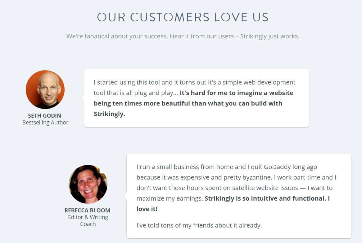 How To Add Customer Testimonials To Your Website | Top 5 Website Builders